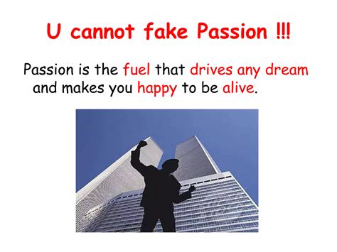 Passsion Vs Fear Ppt