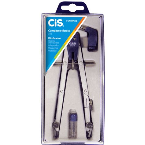 Compasso TÉcnico Articulado Com Suporte Lapiseira Cis 303