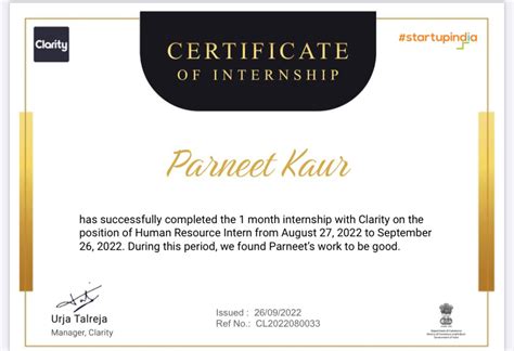 Parneet Kaur On Linkedin Clarity
