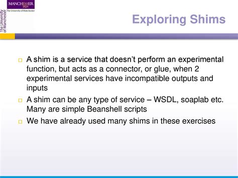shim helper services and beanshell services ppt download