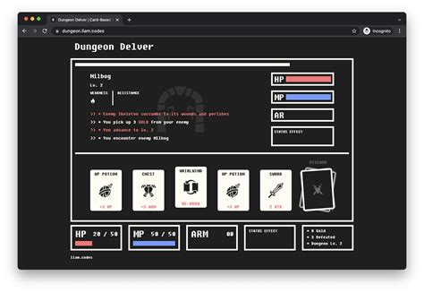 GitHub Eels Dungeon Liam Codes Card Based Dungeon Crawler With Monsters Swords And Stuff