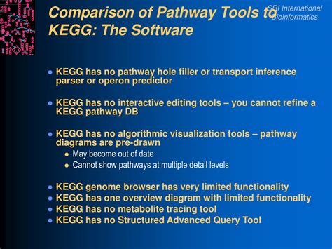 Ppt Overview Of Pathway Tools Tutorial On Biocyc Databases