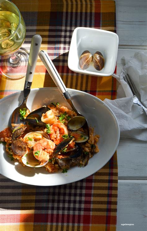 Seafood Risotto Sugarlovespices