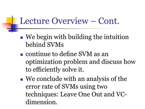 Ppt Support Vector Machines Powerpoint Presentation Free Download Id2408125
