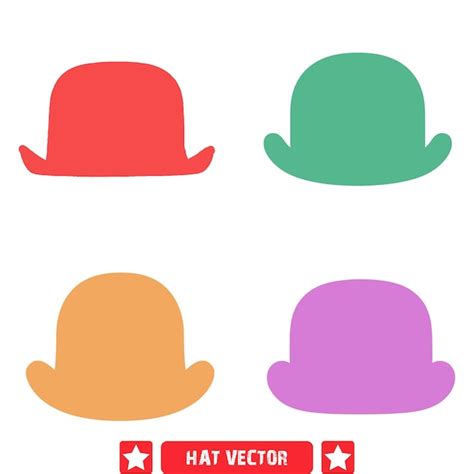 Premium Vector Hat Vector Illustrations Accessorize Your Designs With Classy Silhouettes