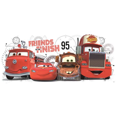 Lightning Mcqueen And Friends