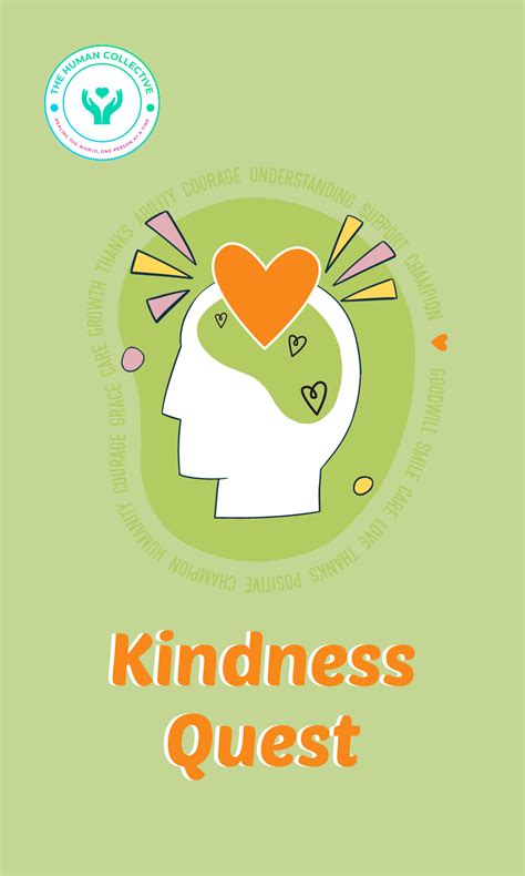 The Human Collective Kindness Quest Transform Kindness Into A Quest