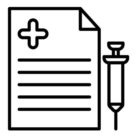 Premium Vector Immunization Record Vector Illustration Style