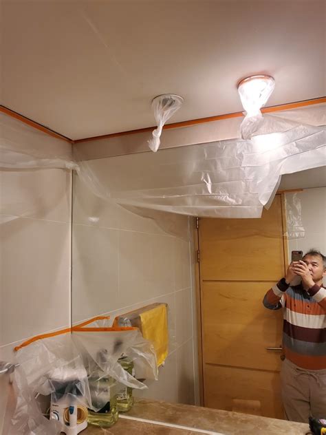 분당 아이파크 위층 누수로 인한 욕실 곰팡이 제거 페인트 작업 경기도 성남시 분당구 정자동 비즈프로필