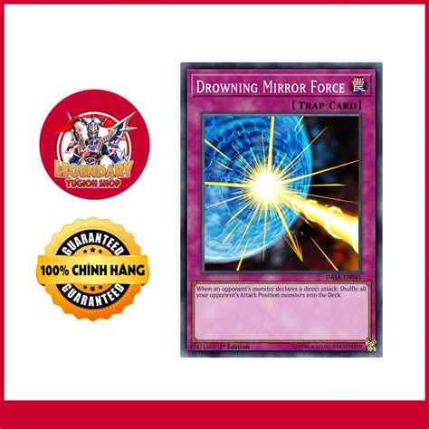 [thẻ Bài Yugioh Chính Hãng] Drowning Mirror Force Shopee Việt Nam