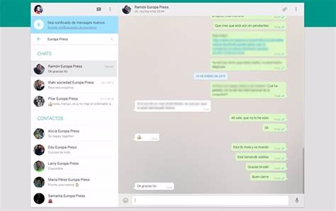 WhatsApp Web El servicio de mensajería ya tiene página web oficial
