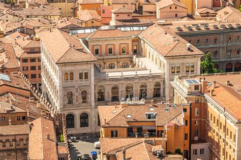 Premium Photo Aerial View Of Bologna With Beautiful Church And