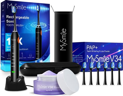 Mysmile Electric Toothbrush And Tooth Powder Rechargeable