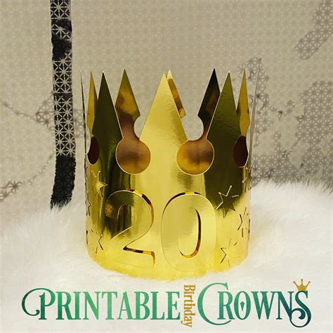Printable Crown Template Party Hat Template Paper Crown For Home