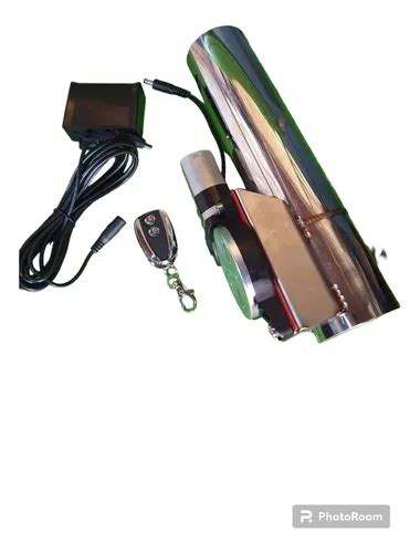 Difusor De Escape 100 No Inox 2 E 25 Cano Reto No Botão Parcelamento Sem Juros