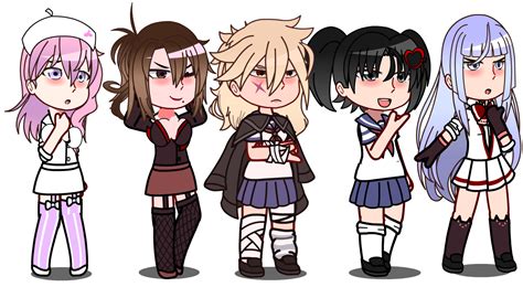 Yandere Rivales En Gacha En 2024 Yandere Personajes De Anime Personajes