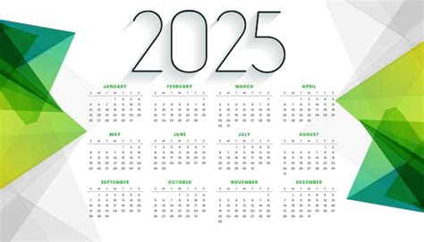 Printable 2025 Event Planner Calendar Template In Low Poly Style Free