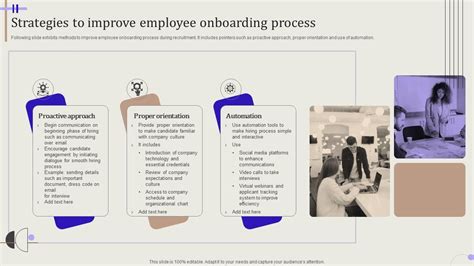 Streamlining Hiring Process Strategies To Improve Employee Onboarding Process Ppt Presentation