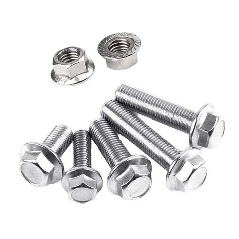 Customized Din 6921 Stainless Steel Full Thread A2 70 Hex Hexagon