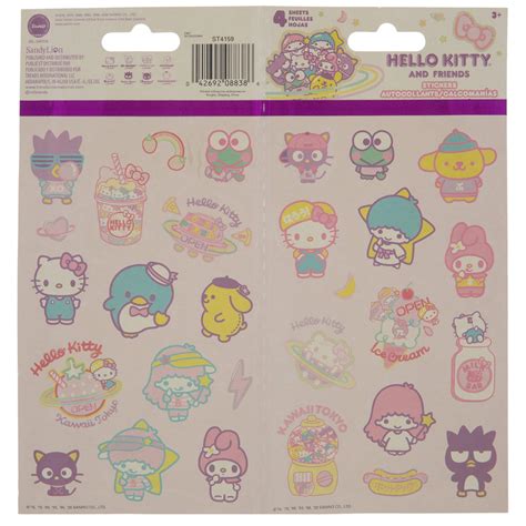 Hello Kitty And Friends Stickers Hobby Lobby 2310209