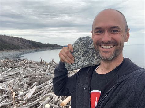 Dr Christopher Spencer Receives Award From Gac Department Of Geological Sciences And