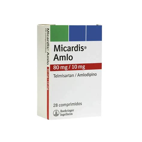 Micardis Amlodipino Telmisartan 80 10m Interdrogas