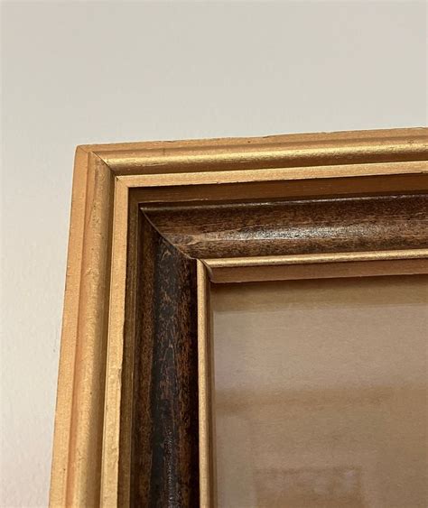 Wood Picture Frame Inset Photo Frame 6 X 8 Frame Within A Frame