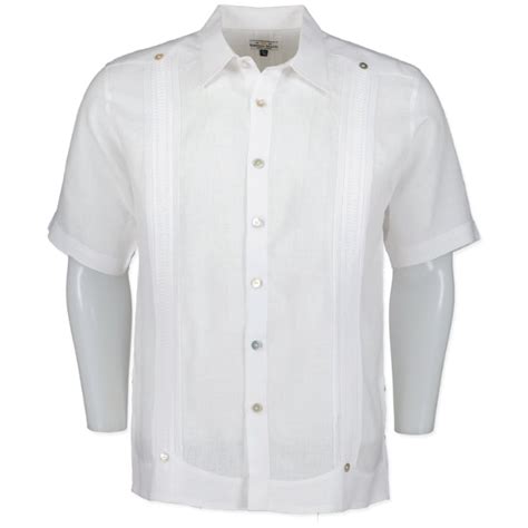 Guayabera Mariposa 100 Lino Ml Esencia Maya