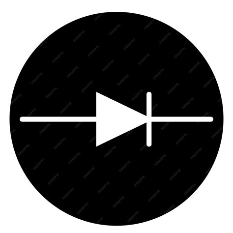 Diode Icon Vector Illustration Logo Design Premium Vector