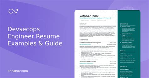 5 Devsecops Engineer Resume Examples And Guide For 2024