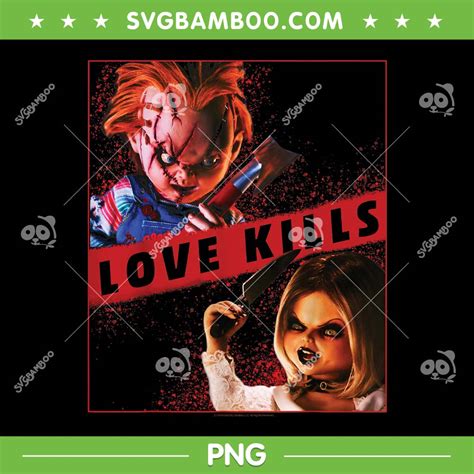 Chucky And Tiffany Love Kills Png