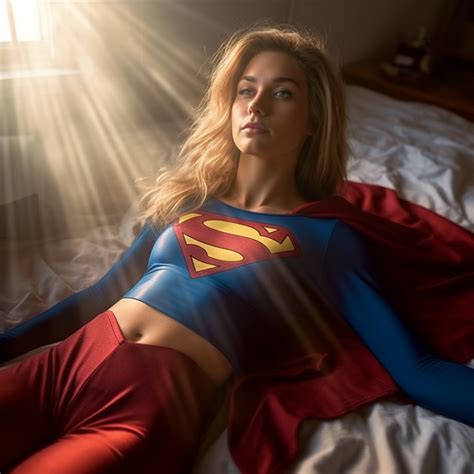 Ai Supergirl Waking Up 2 By Bradbarry2 On Deviantart