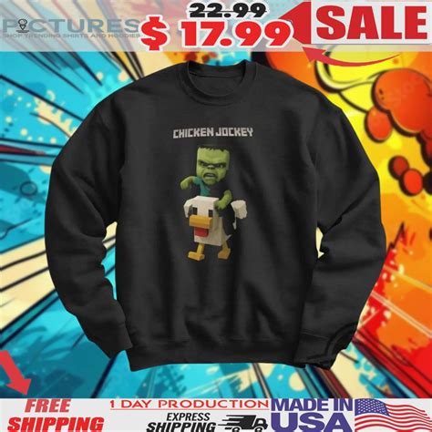 Minecraft Movie Chicken Jockey Gamer Shirt • Picturestees Clothing Llc