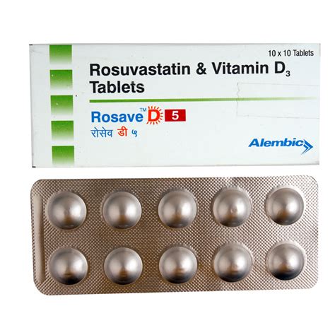 Buy Rosave D 5mg 10 Tablets Online At Best Prices Wellness Forever