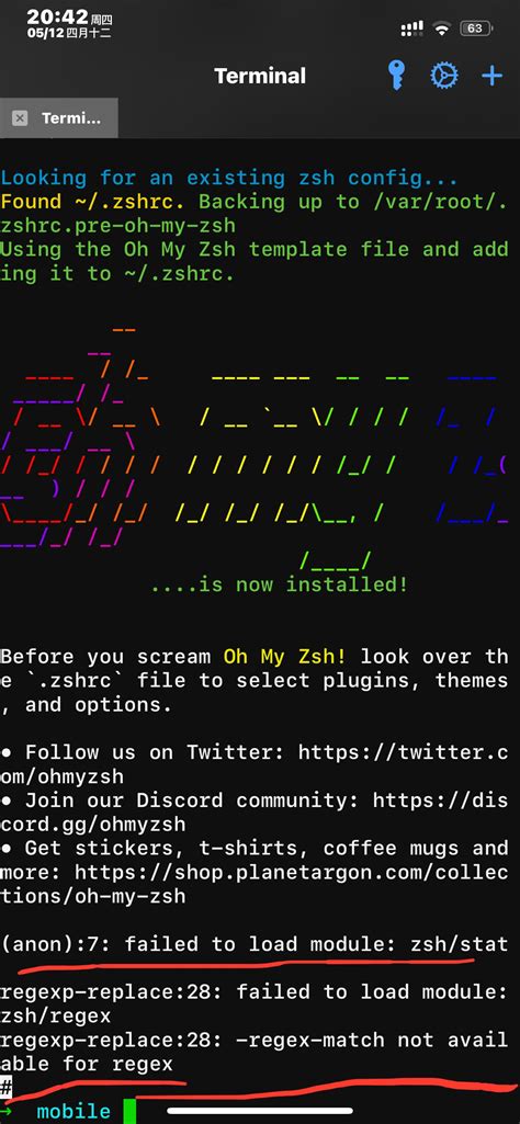 ios 13 安装 oh my zsh 干货分享 睿论坛