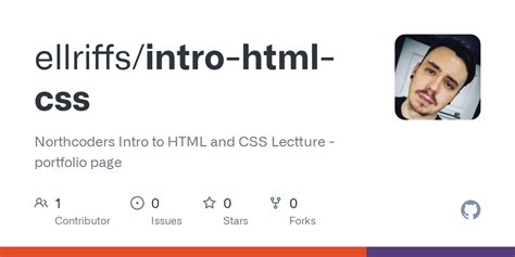Github Ellriffsintro Html Css Northcoders Intro To Html And Css