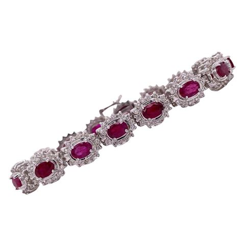 Antique Ruby Bracelets 1 556 For Sale At 1stdibs