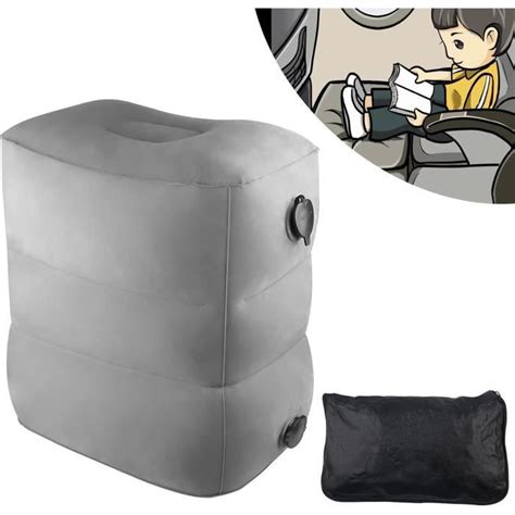 Repose Pieds Gonflable Pour Le Voyage Repose Pieds Portable Coussin