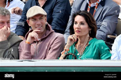 Zinedine Zidane And His Wife Veronique Zidane Attend Day 6 Of The