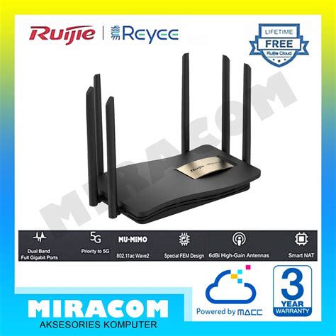 Jual Ruijie Reyee Rg Ew G Pro M Dual Band Gigabite Wirelles Router Shopee Indonesia