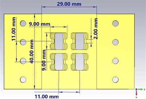 Top View Of The Reconfigurable Lp Waveguide Antenna Array With