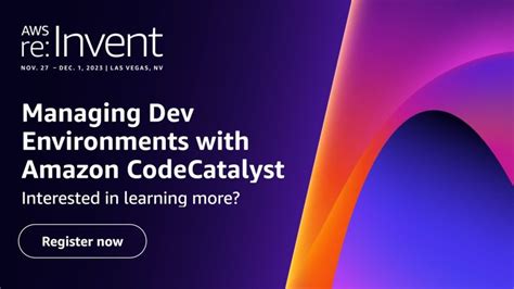 Reinvent Aws Cloudcomputing Awsreinvent Codecatalyst Tarun Khemani