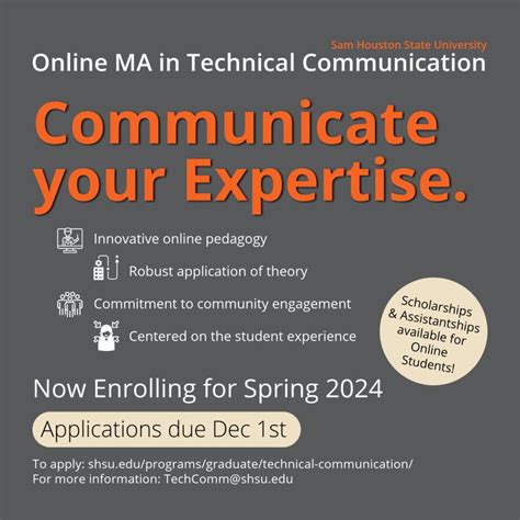 Techcomm Userexperience Technicalwriting Shsu Technical Communication