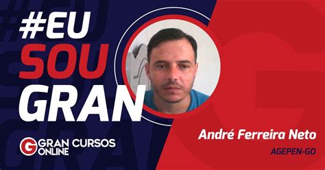 Estudando 2h30 Por Dia André Neto Foi Aprovado No Concurso Agepen Go