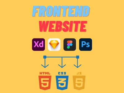 Do Frontend Web Development In Html Css Javascript Upwork