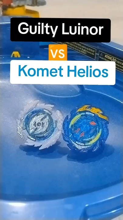 Guilty Luinor 🆚 Komet Helios Beybalde Shorts Battle Batalla Youtube