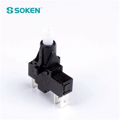 Soken Self Locking Steamer Push Button Switch Ps25 16 5 2pole China