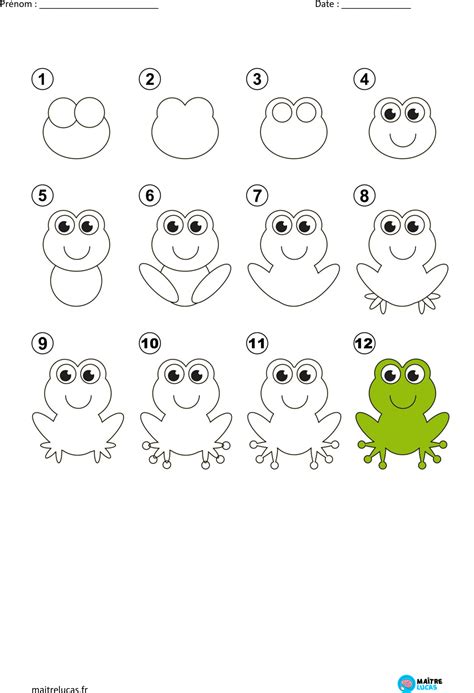 Apprendre à Dessiner Pour Cp Et Ce1 Maître Lucas