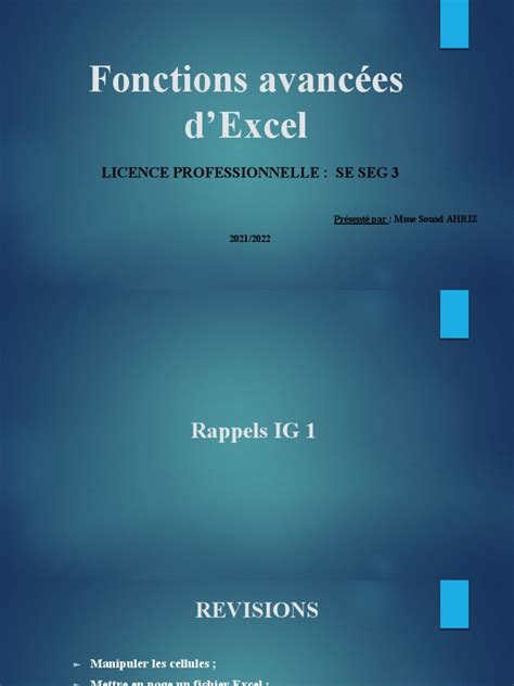 Cours Informatique Pdf