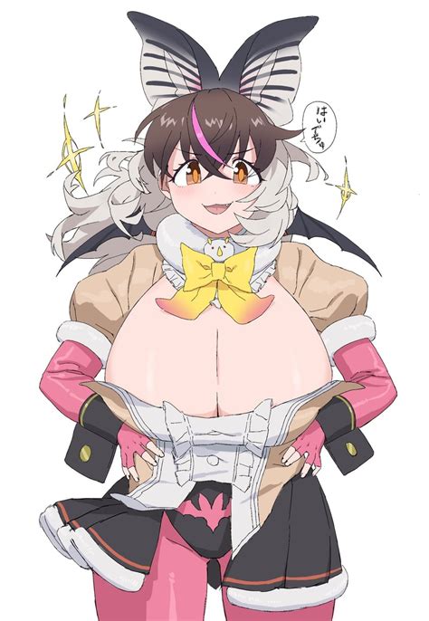 Brown Long Eared Bat Kemono Friends And 1 More Drawn By Kakanashi1